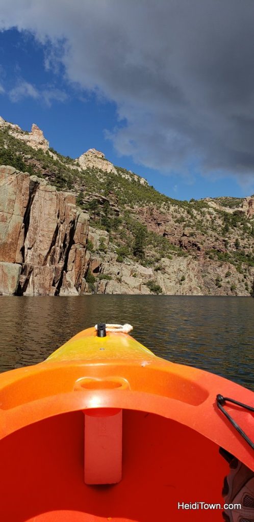 Kayak Fremont Canyon with Alcova Resort in Wyoming